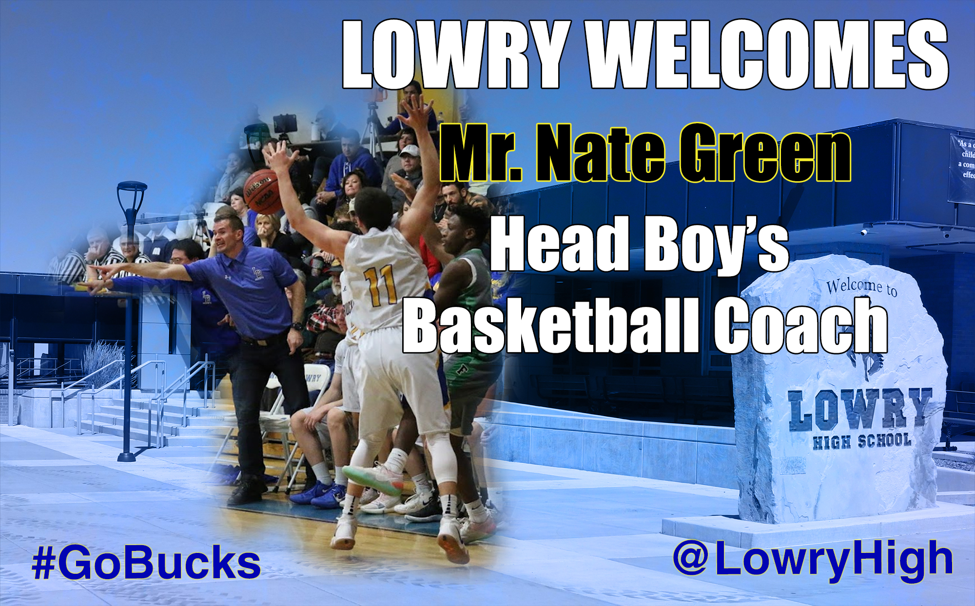 Lowry hires Nate Green as new boy’s basketball coach – Lowry High