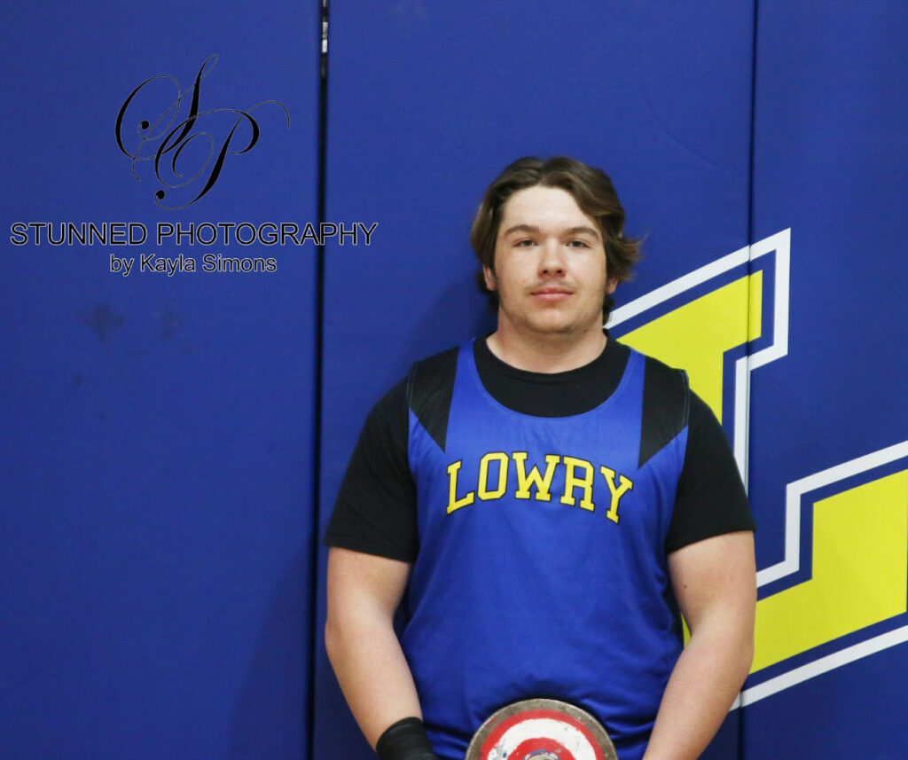 PE Student of the Week: Tyson Terry - Lowry High