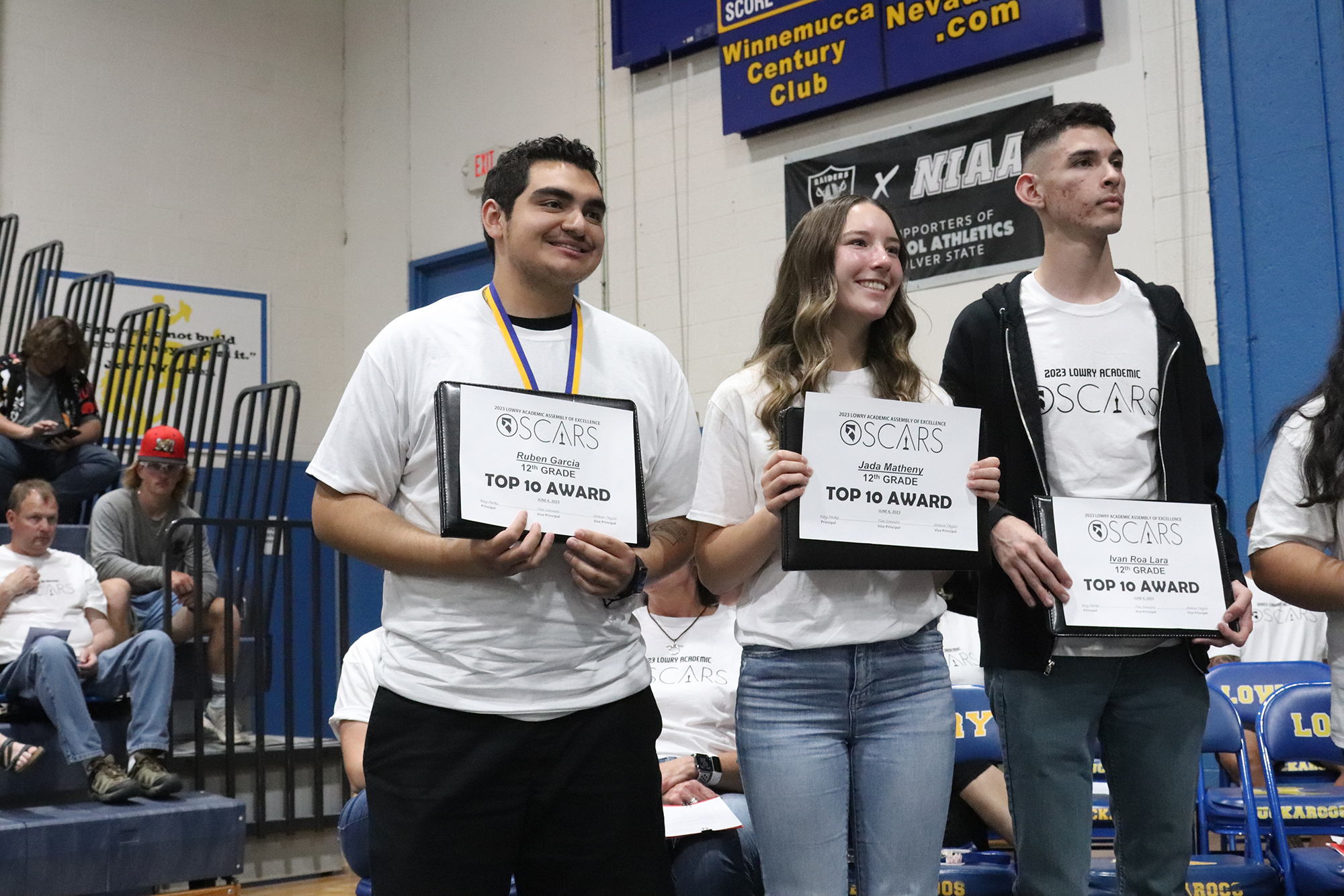 Many honored at annual academic assembly – Lowry High
