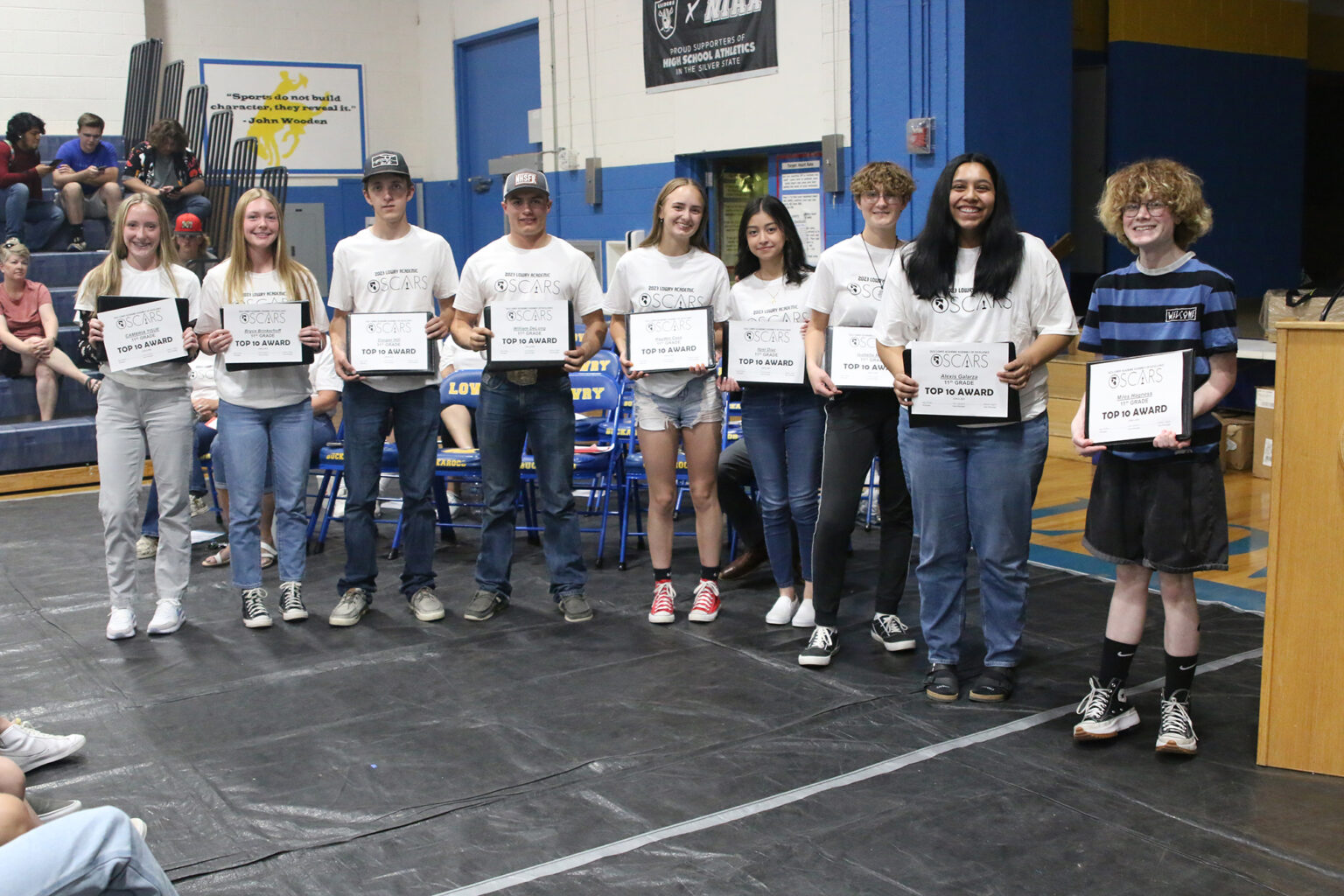 Many honored at annual academic assembly – Lowry High