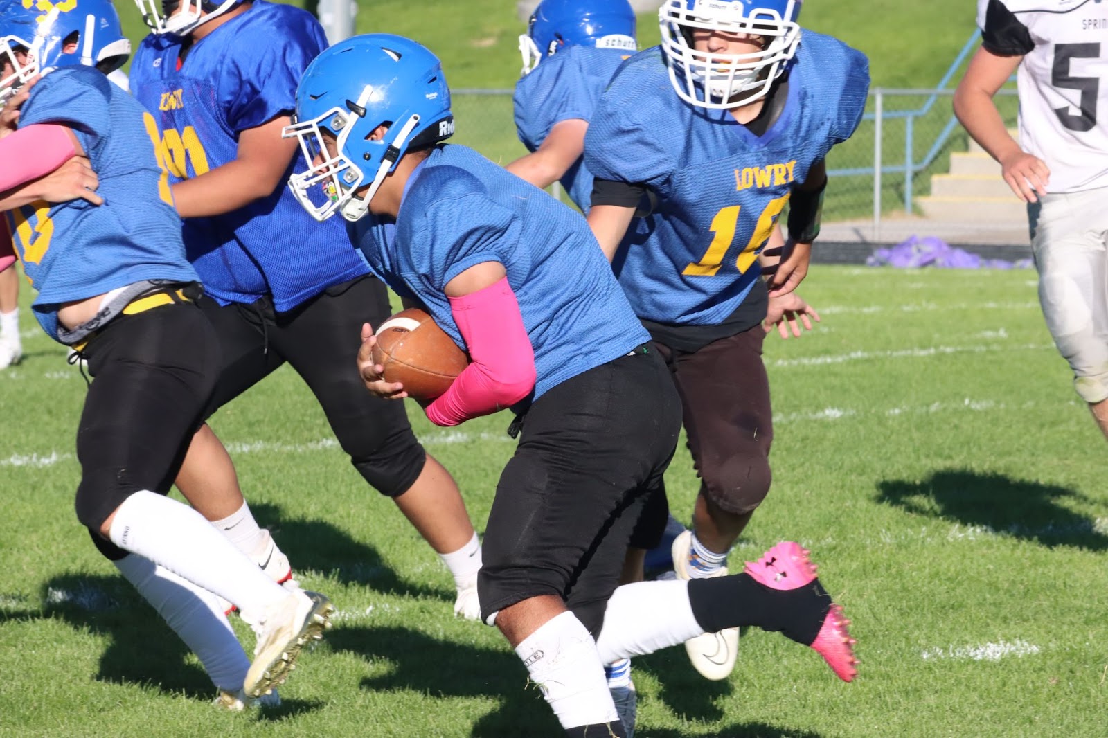 Freshman football closes out the first season of high school football ...