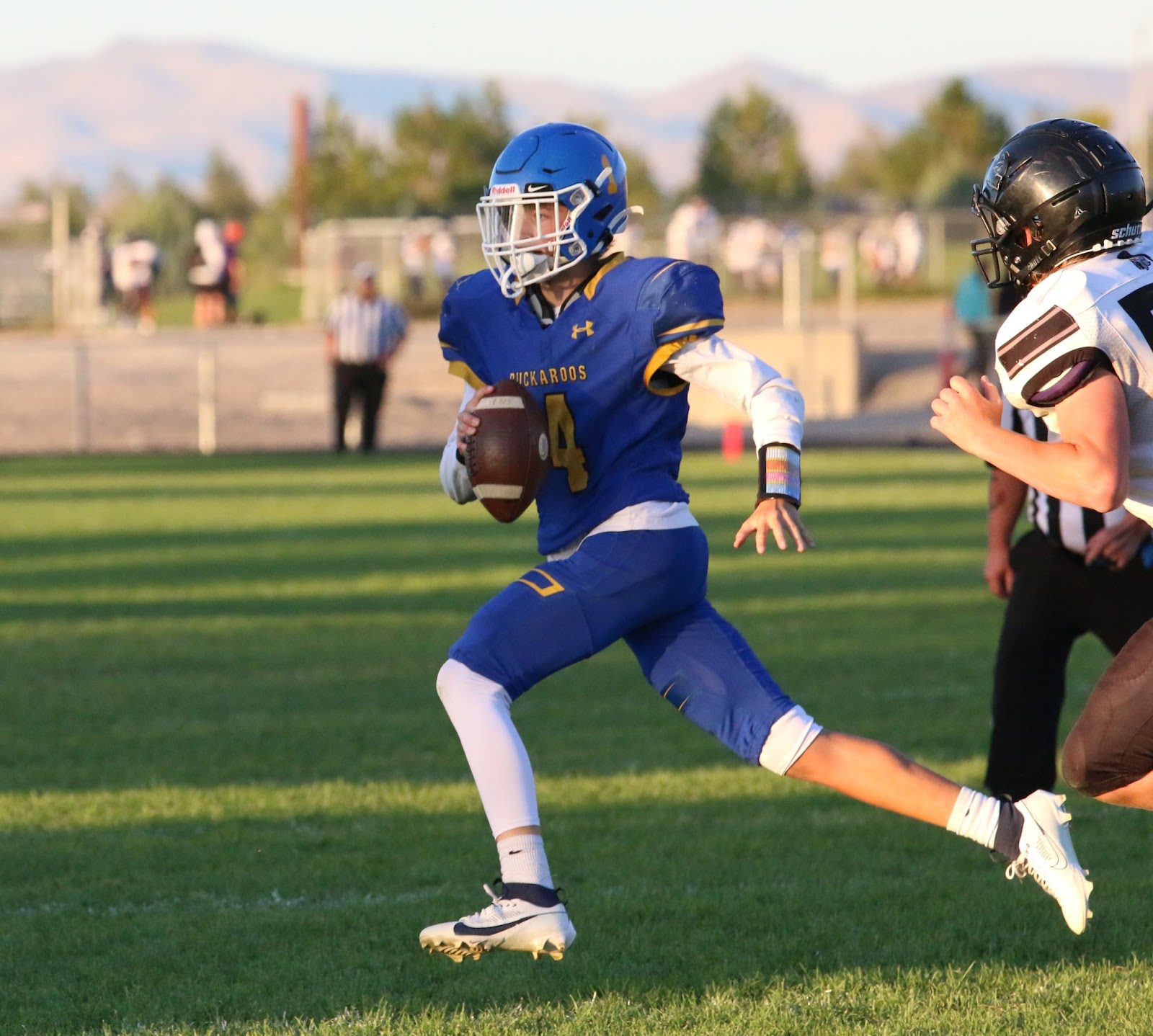 JV football finishes the season strong - Lowry High