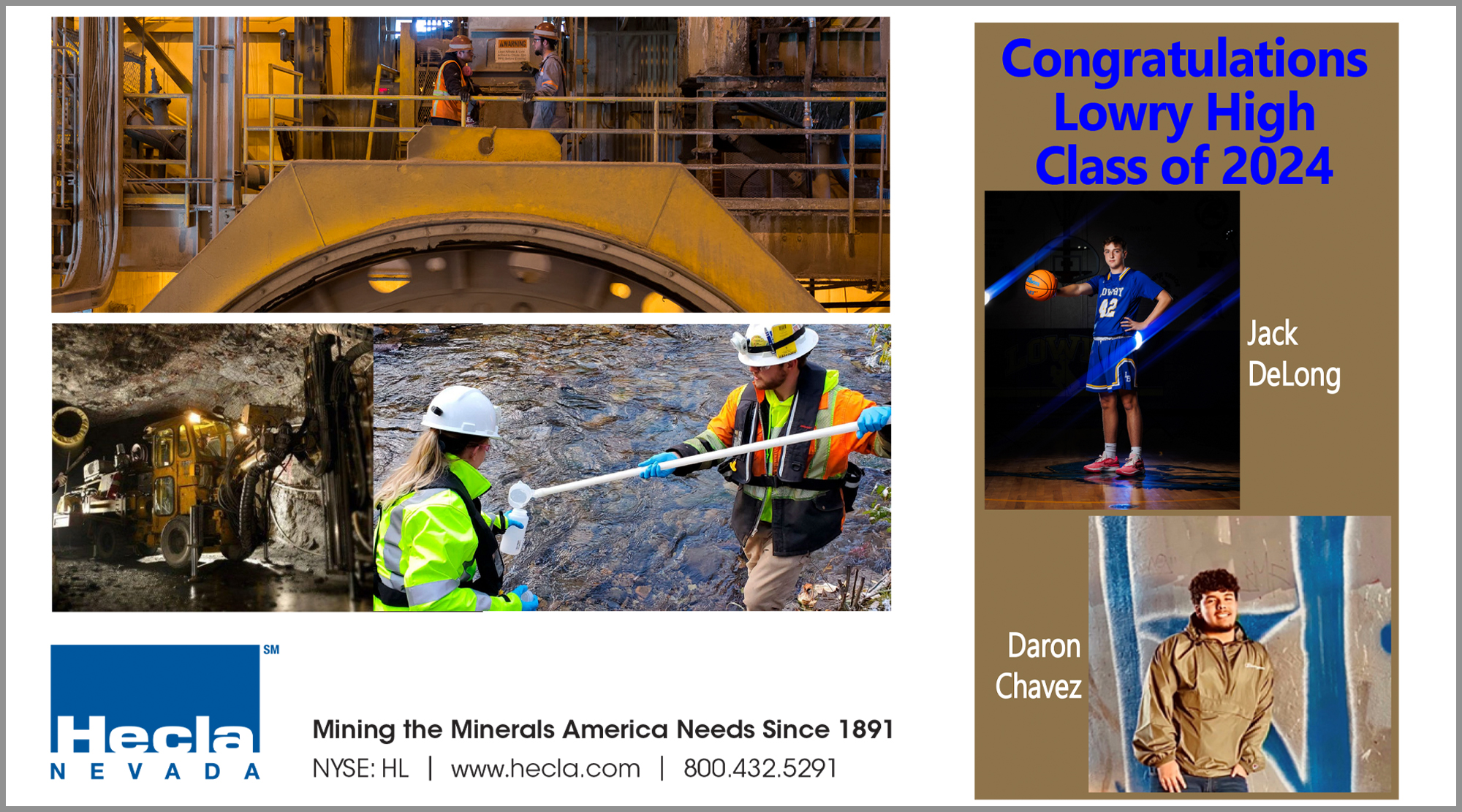 Sponsors - Lowry High