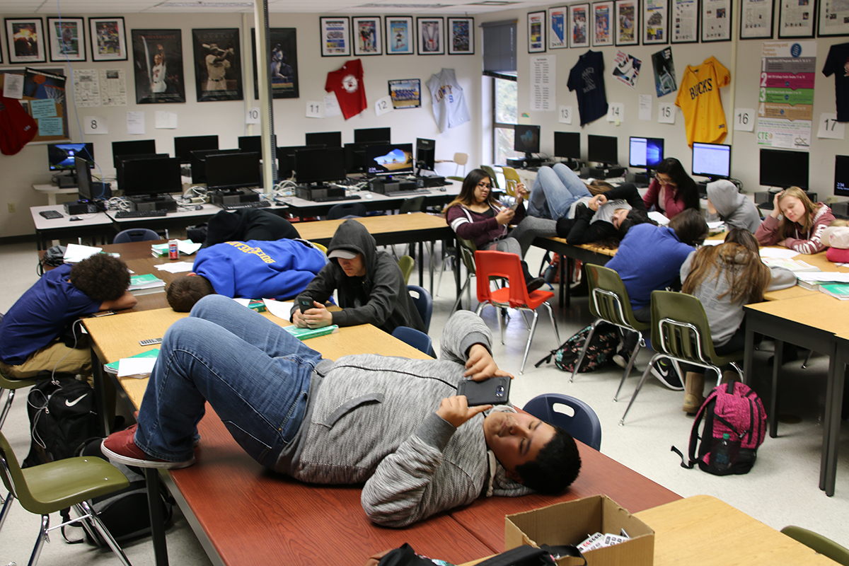 FAKE NEWS: Study: students’ laziness due to teacher apathy – Lowry High