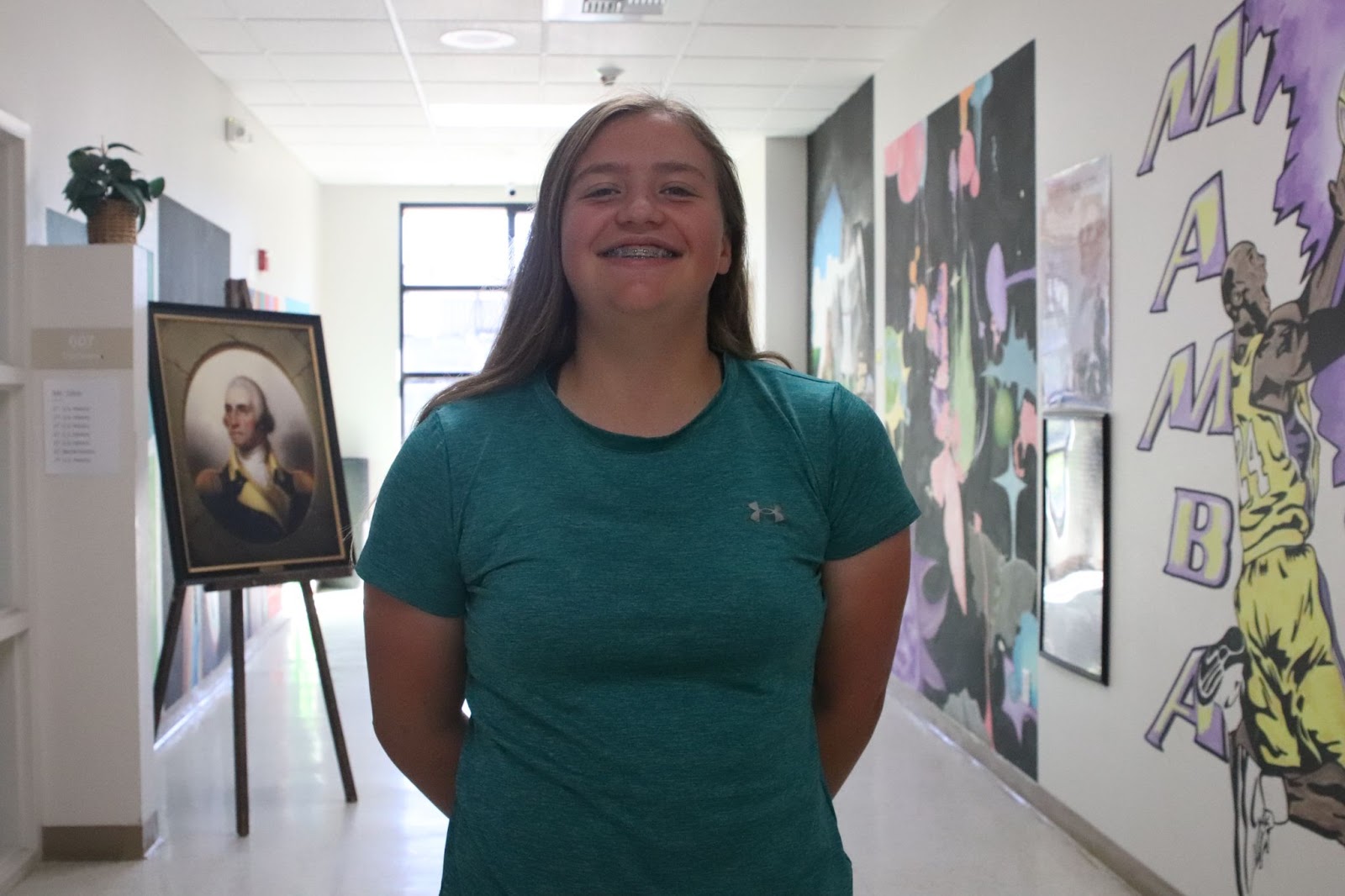 Math teacher, Ms. Parker chooses Hailee Gibson as the Student of the ...