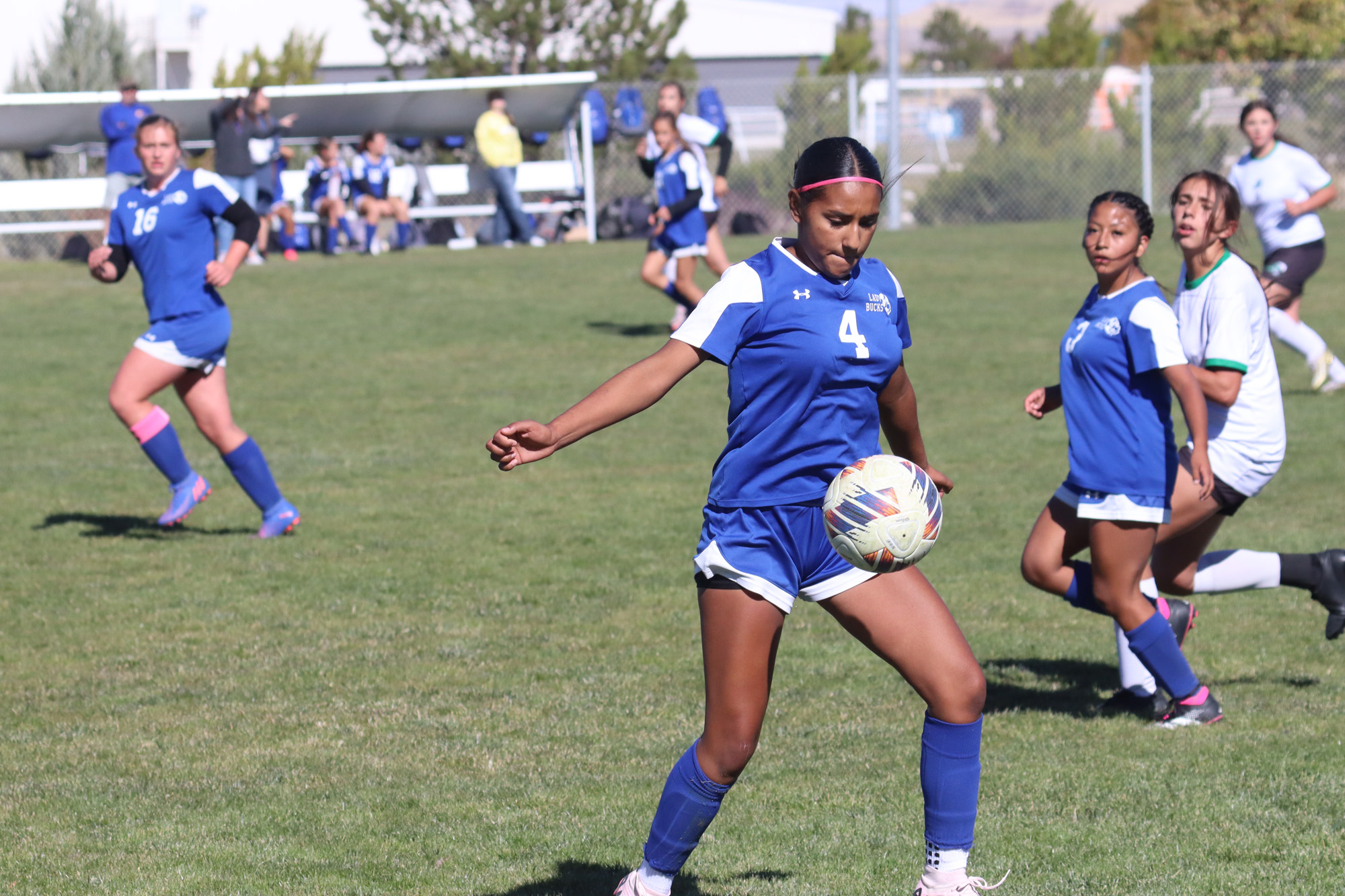 Girl’s JV soccer team pushes through tough season – Lowry High