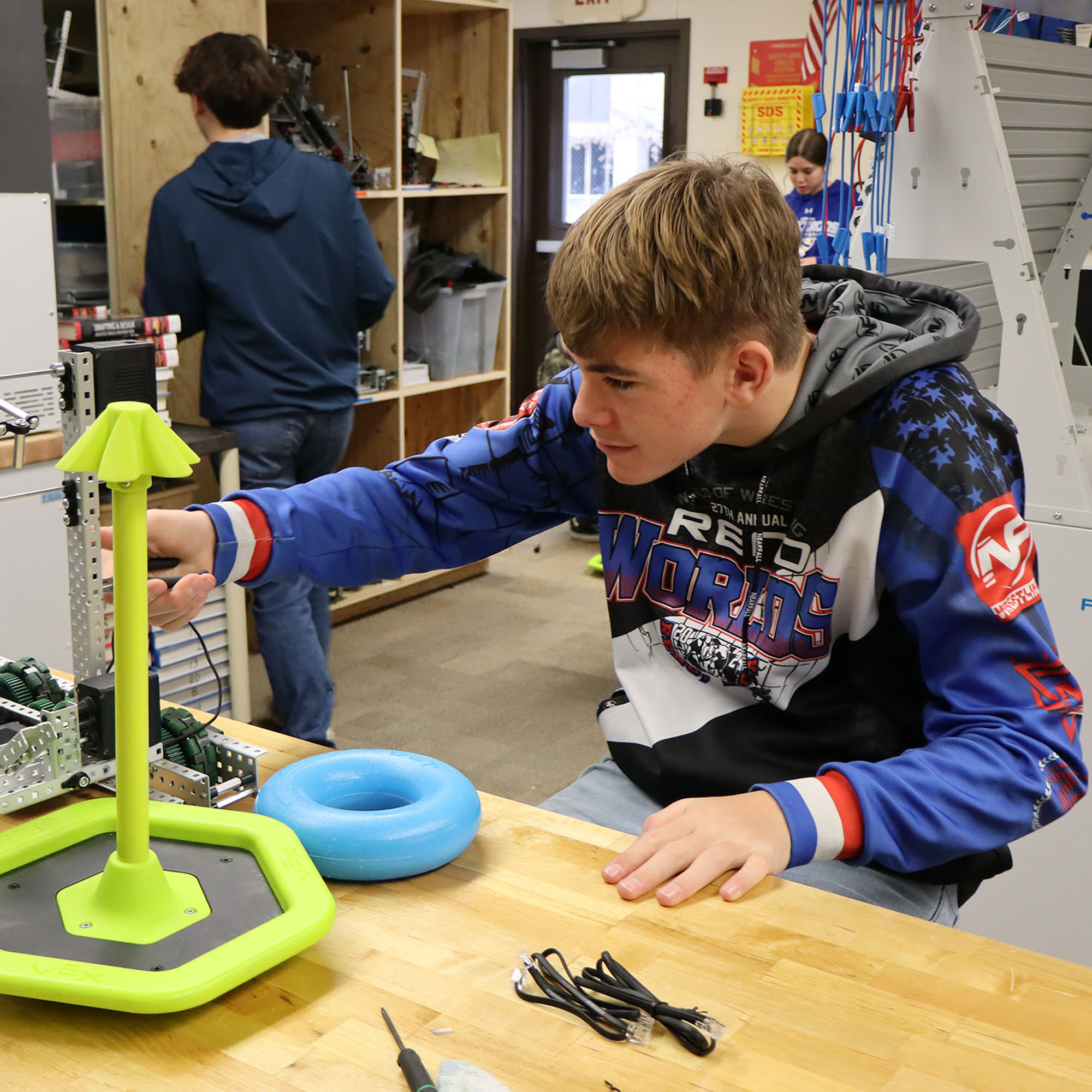 Robotics Club members are excited to go into future competitions ...