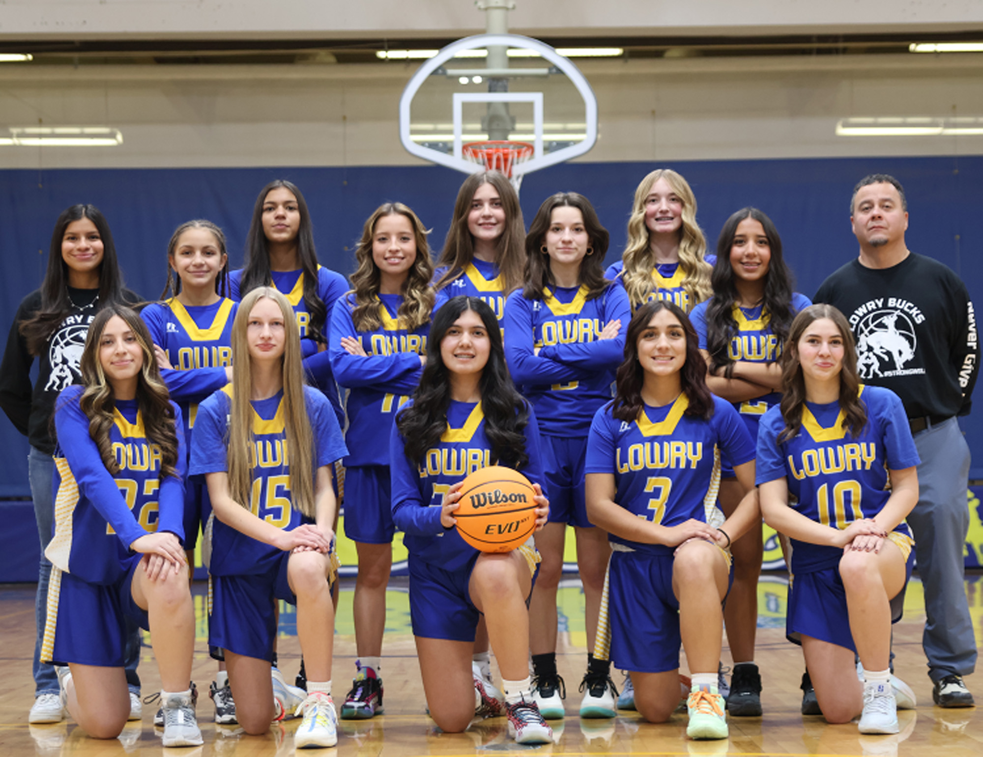 High School Girls Basketball Team