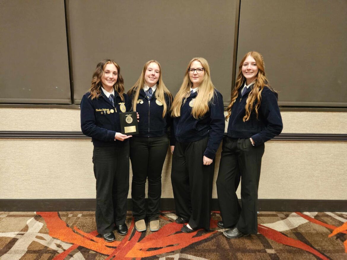 FFA participates in the state convention – Lowry High